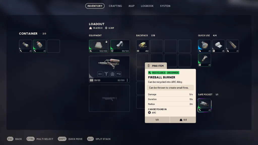 ARC Raidersでファイアボールバーナーを使用する方法 - BUFF.PLUS